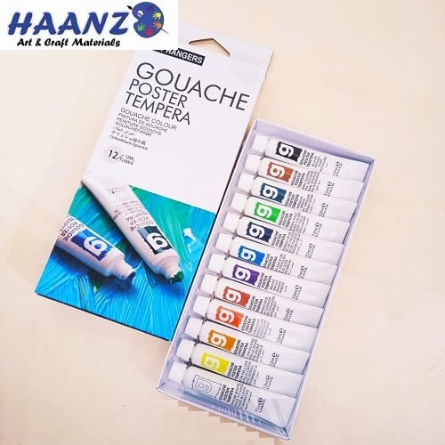 Art Rangers Gouache Poster Tempera -12x12ml – Haanz.lk
