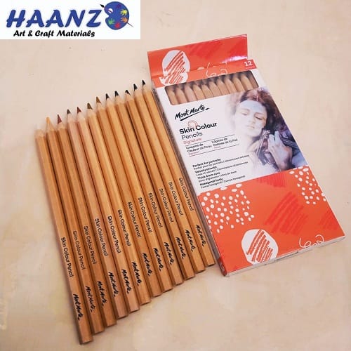 Mont Marte Skin tint pencil set 12pcs – Haanz.lk