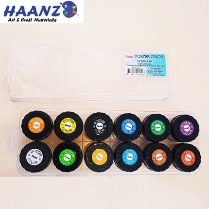 Pentel Poster colour 12x12ml – Haanz.lk